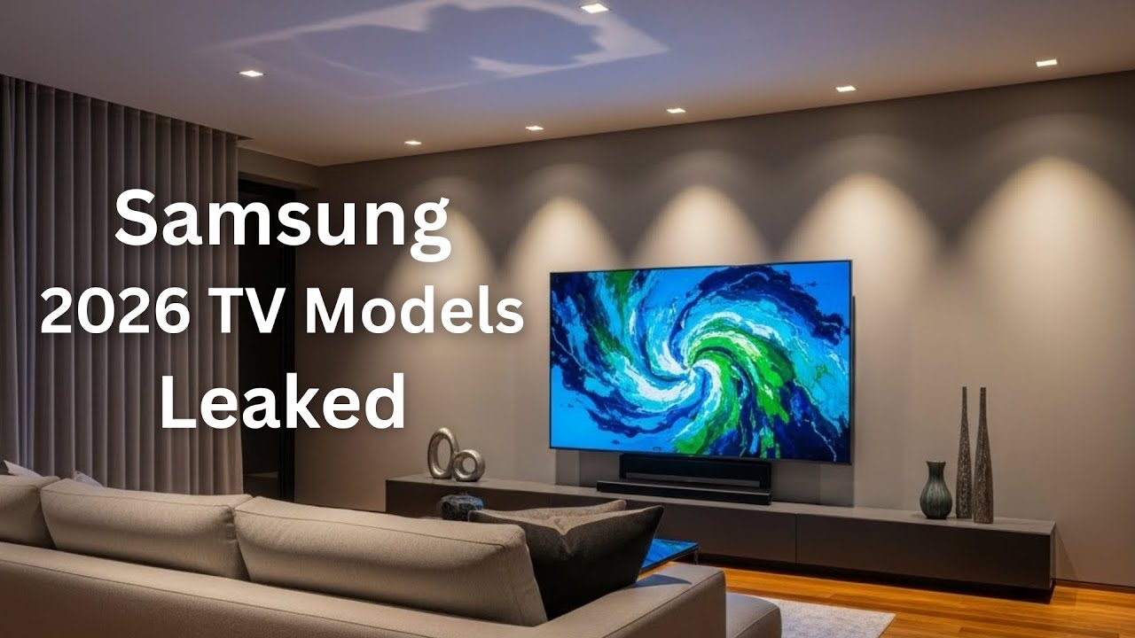 Samsung 2026 TV Models - Big Changes Just Leaked - YouTube