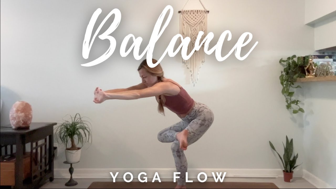 Balance Themed Yoga Flow - YouTube