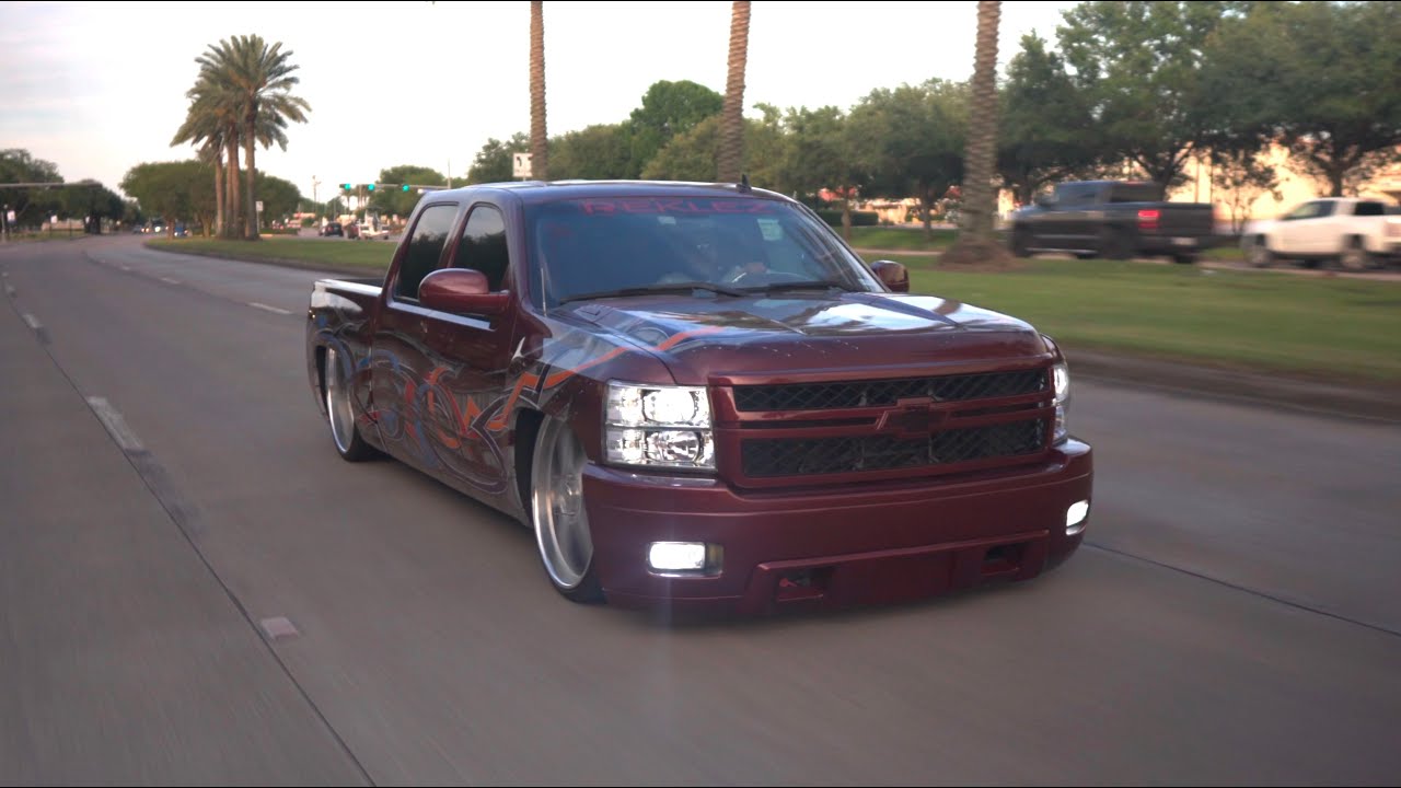 Alan's Bagged Chevy Silverado [4K] - YouTube