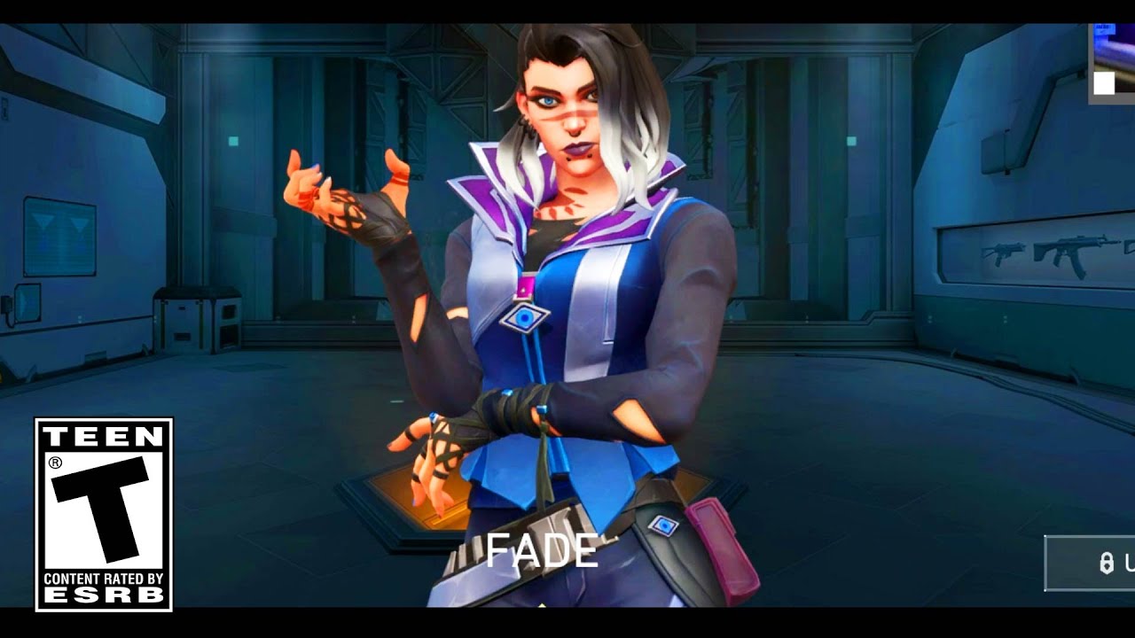 VALORANT AGENT FADE FULL CONTRACT GAMEPLAY - YouTube