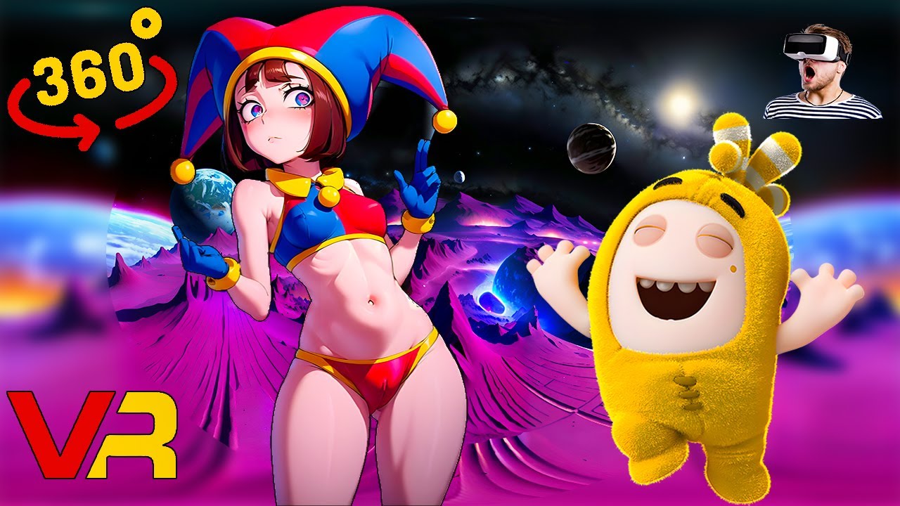 🔍 Find Pomni & Bubbles 360 VR adventure🎪The Amazing Digital Circus 360° VR | 360° VR Adventure ...
