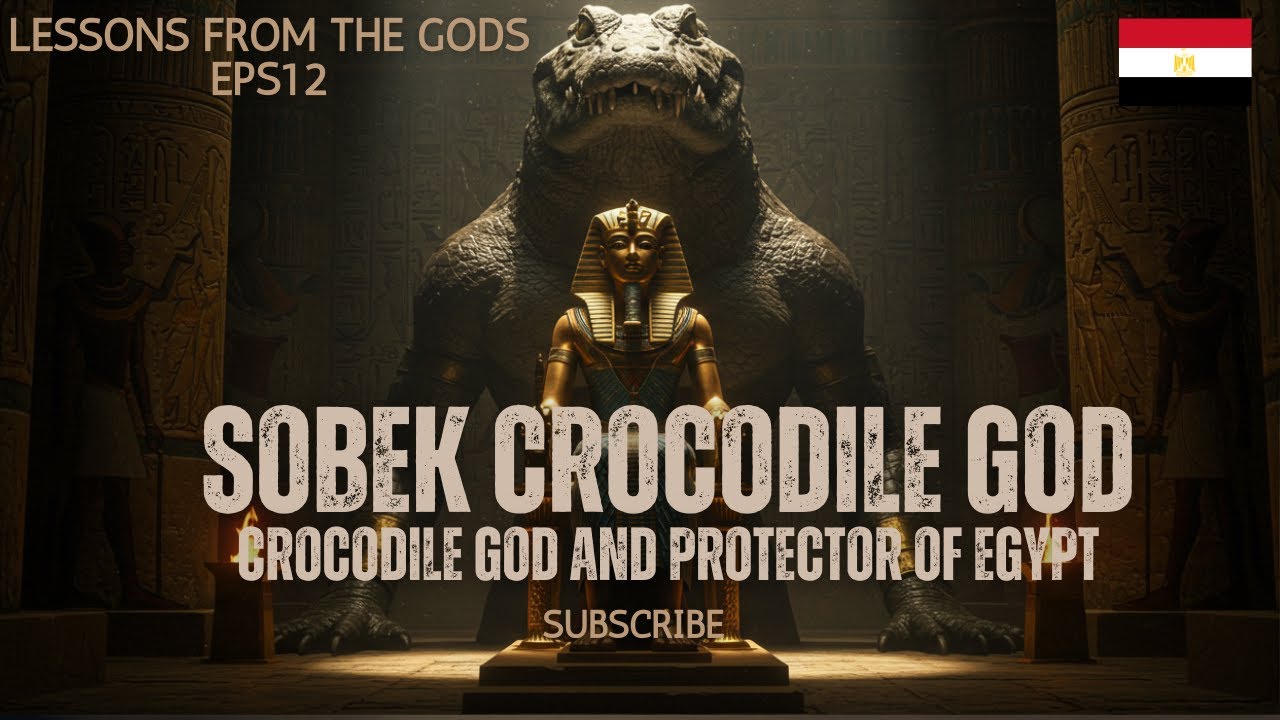 Sobek-Crocodile God and Protector of Egypt #egyptian#mythology#Ancient# ...