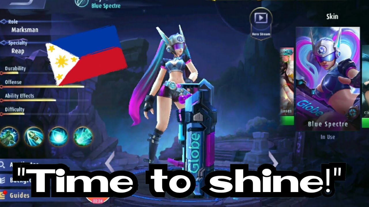 How to get Layla BLUE SPECTRE - Mobile Legends - YouTube