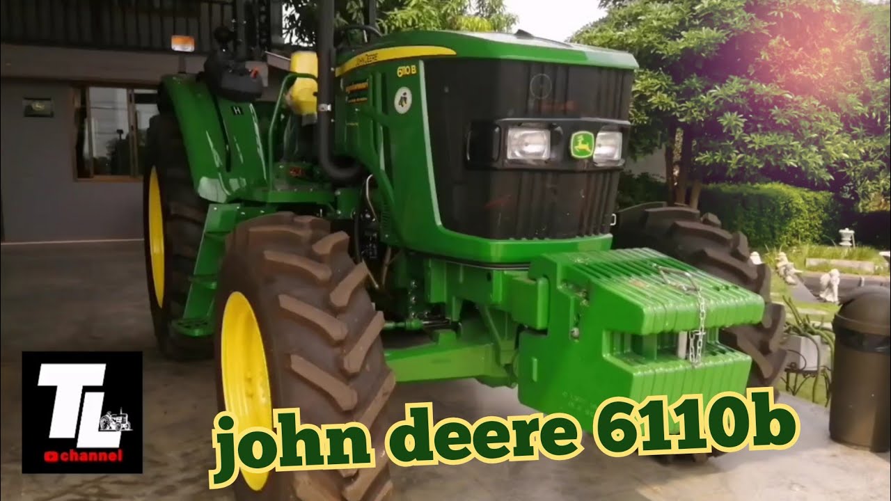 JOHN DEERE 6110B / TRACTORS - YouTube