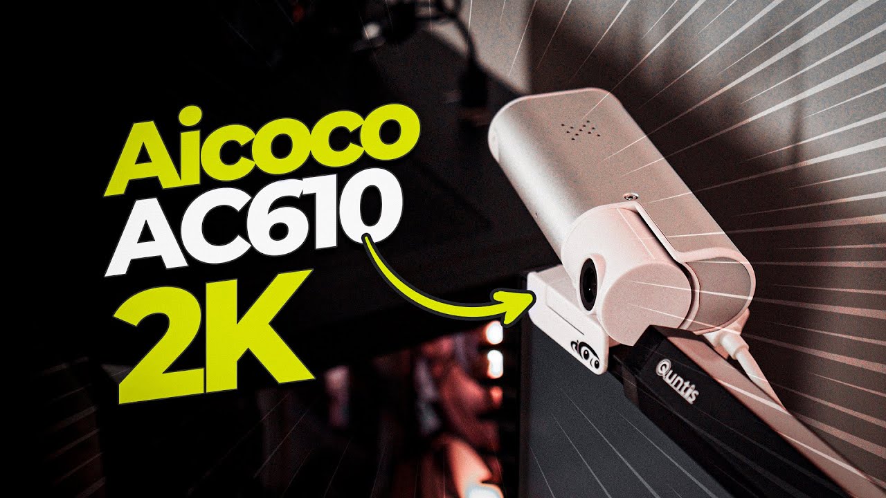 Webcam Aicoco AC610: Será que VALE A PENA? - YouTube