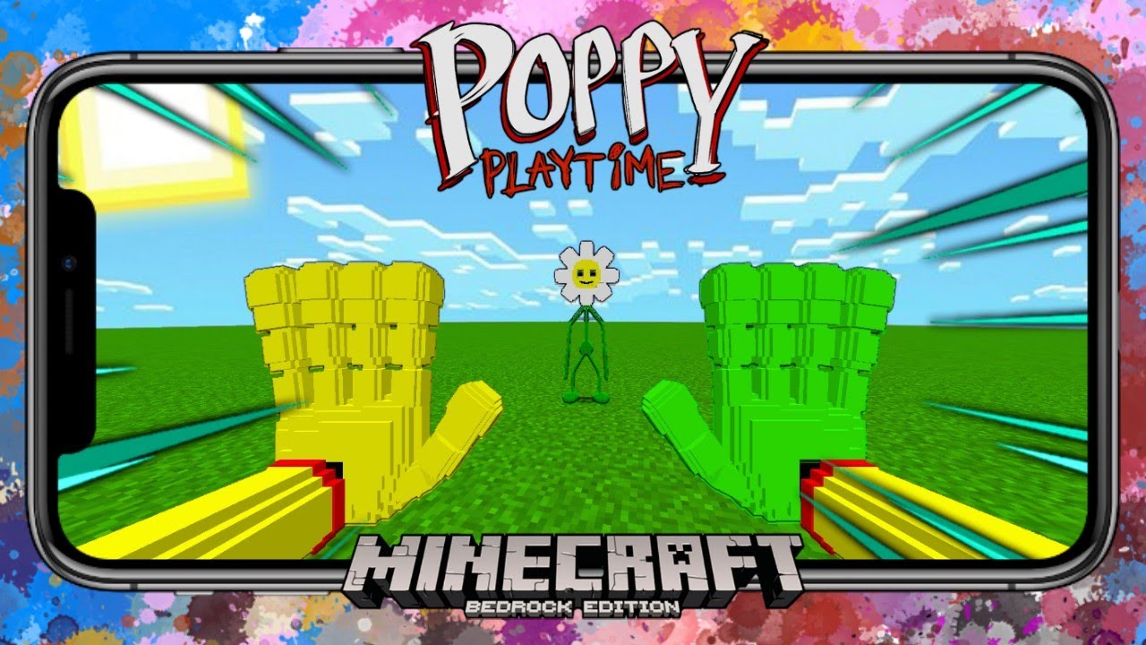 POPPY PLAYTIME MOD FOR MINECRAFT PE 1.19 | POPPY PLAYTIME ADDON | mcpe ...