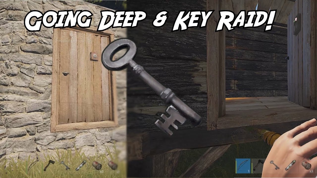 Going Deep & Key Raiding! (Rust SOLO Survival) #46 - YouTube