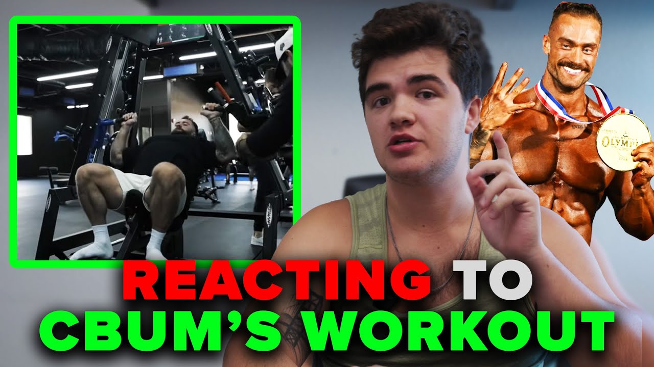 Gym Expert Reacts To CBUM'S Workout - YouTube