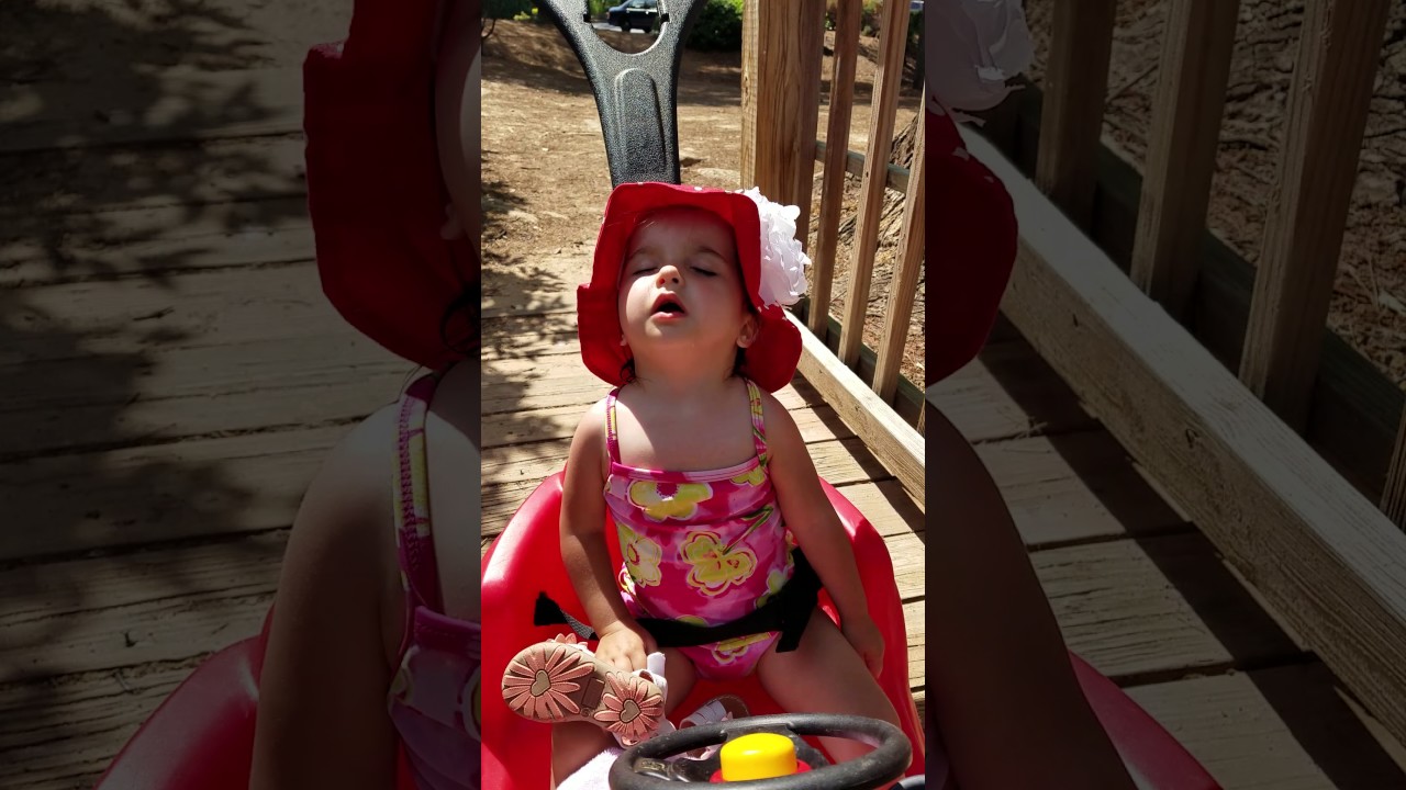 Baby Girl Nodding Off - YouTube
