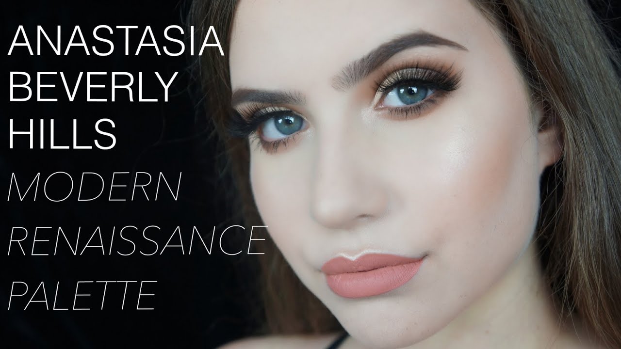 Anastasia Beverly Hills Modern Renaissance Palette Tutorial | Champagne ...