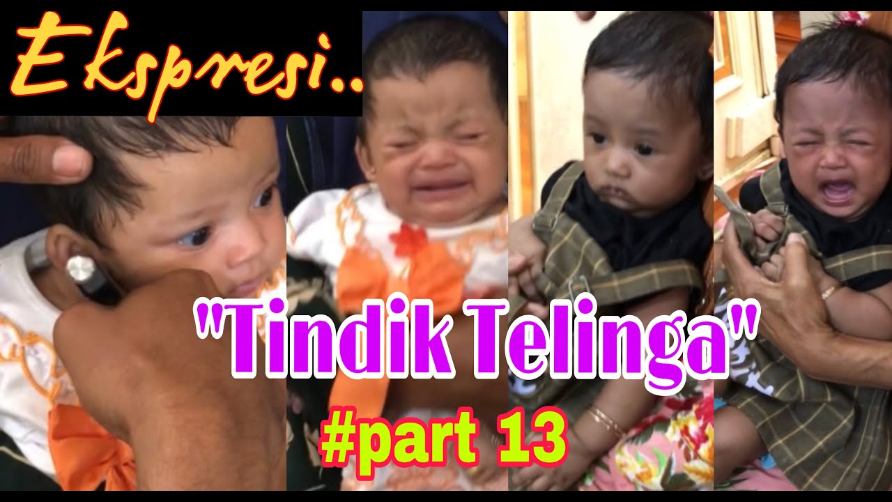 TINDIK TELINGA BABY PART 13. // ear piercing // Toko mas Fransisco ...