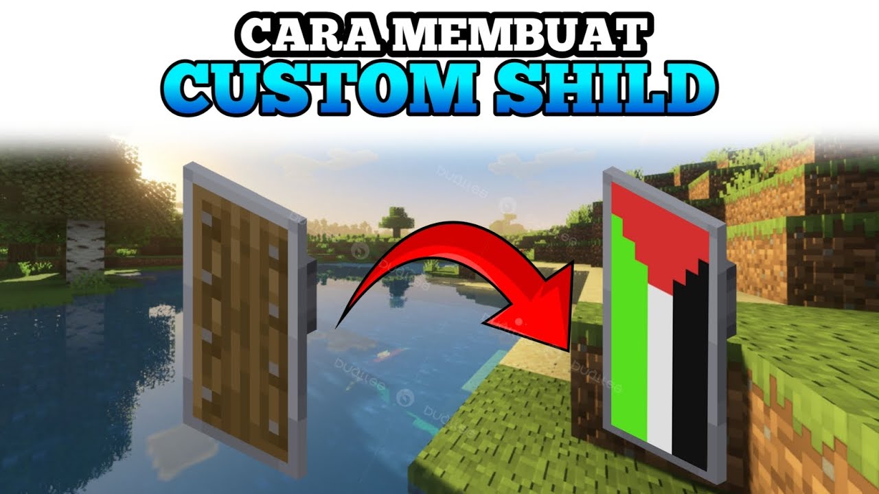 CARA MEMBUAT SHILED BERGAMBAR DI MINECRAFT || endog - YouTube