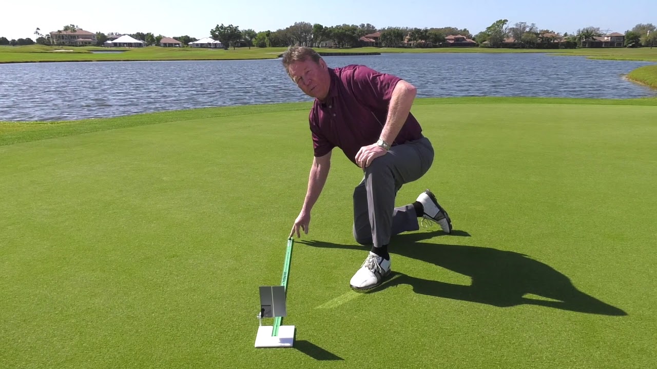 How to use the Putting Stick® golf training aid with John Means--short ...