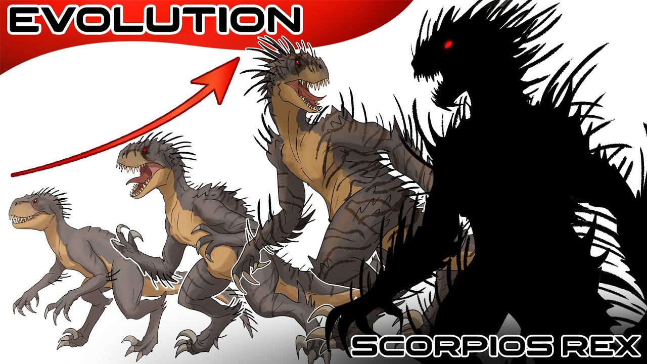The Ultimate SCORPIOS REX: Hybrid Evolution & More | Jurassic World ...