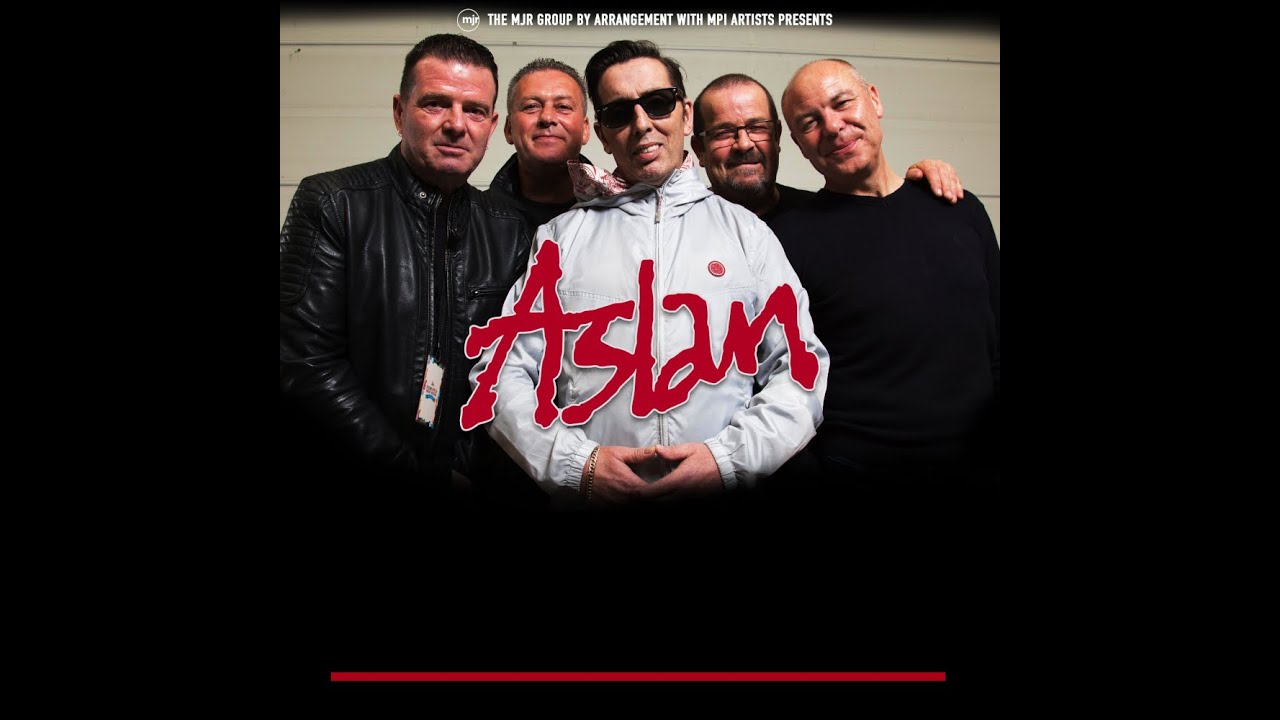 Joe Jewell lead guitarist of the rock band Aslan singing Five Years ...