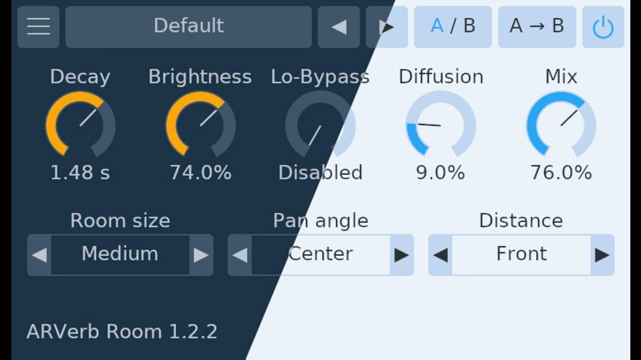 ARVerb releases Room v1.2 - Physics-Inspired Reverb Plugin - YouTube