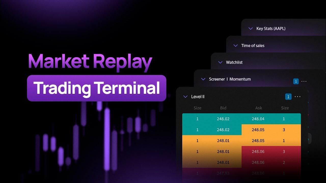 Trading Terminal - Market Replay Simulator - YouTube