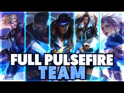 THE GREATEST LEAGUE OF LEGENDS TEAM COMP - BunnyFuFuu - YouTube