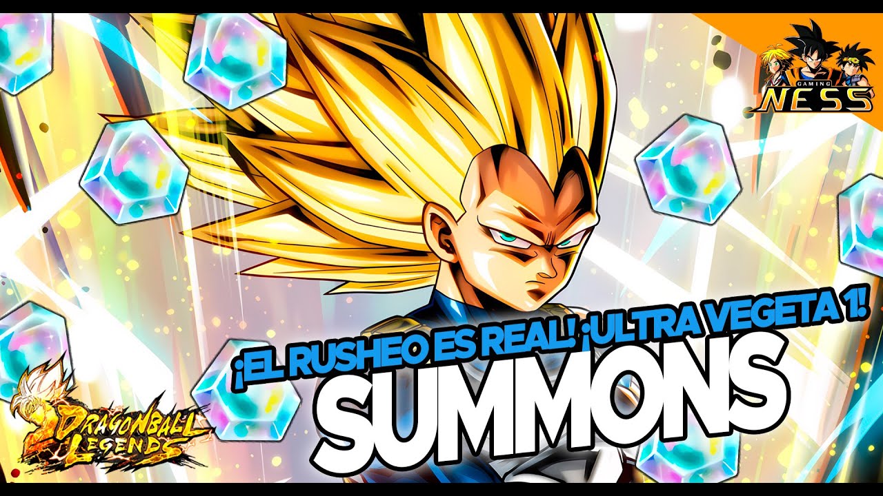 ¡ULTRA VEGETA 1 LLEGA JUNTO CON MAJIN KUU! VEGETA SSJ3 LF SUMMONS ...