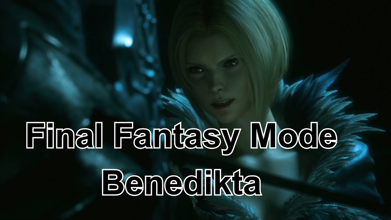 Final Fantasy Mode - Benedikta Boss Fight - YouTube