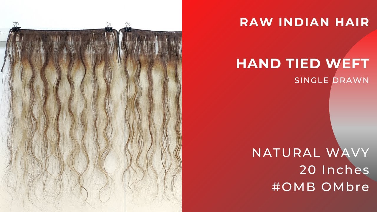 Micro Weft | Hand Tied Weft hair Extensions - YouTube