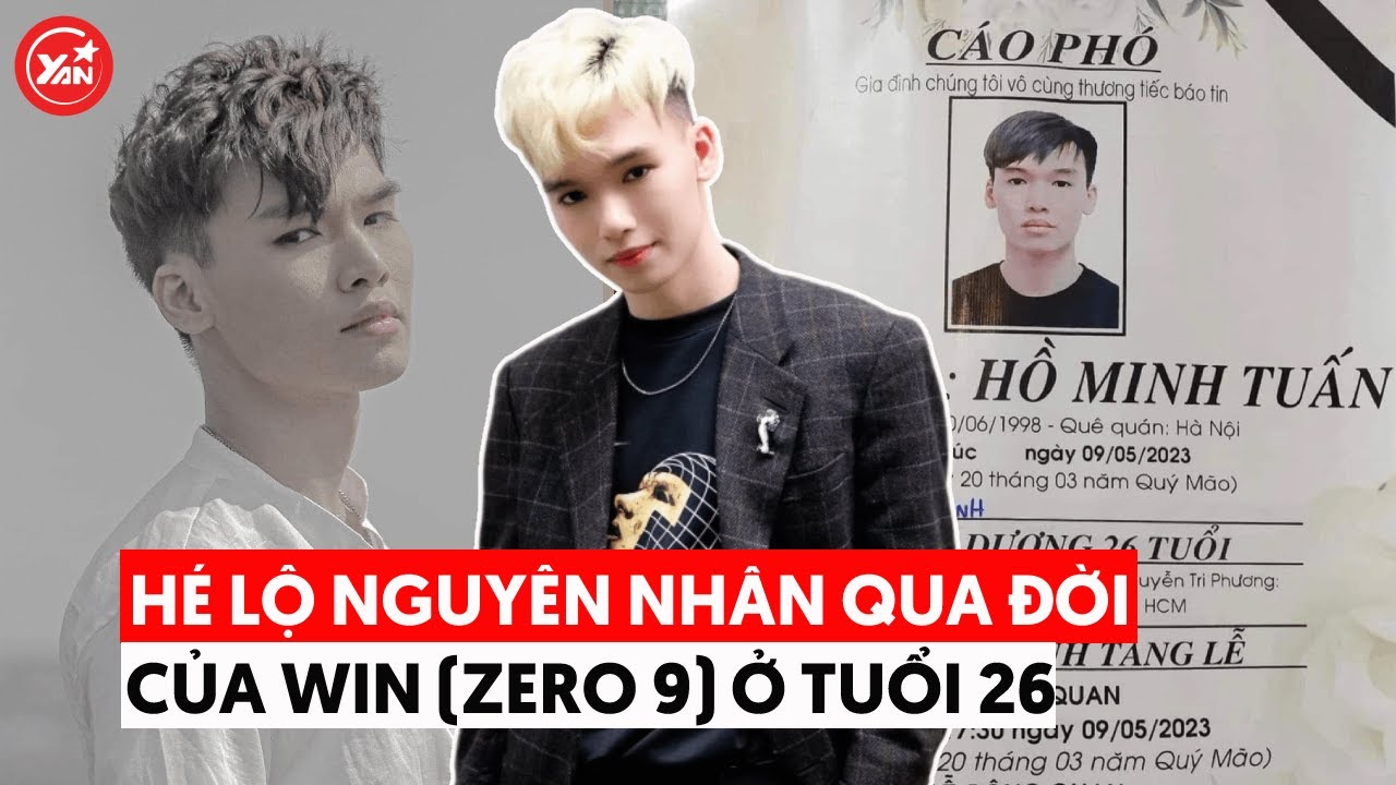 Hé lộ nguyên nhân qua đời của Win (Zero9) ở tuổi 26: CĐM buông nhiều lời lẽ không hay - YouTube