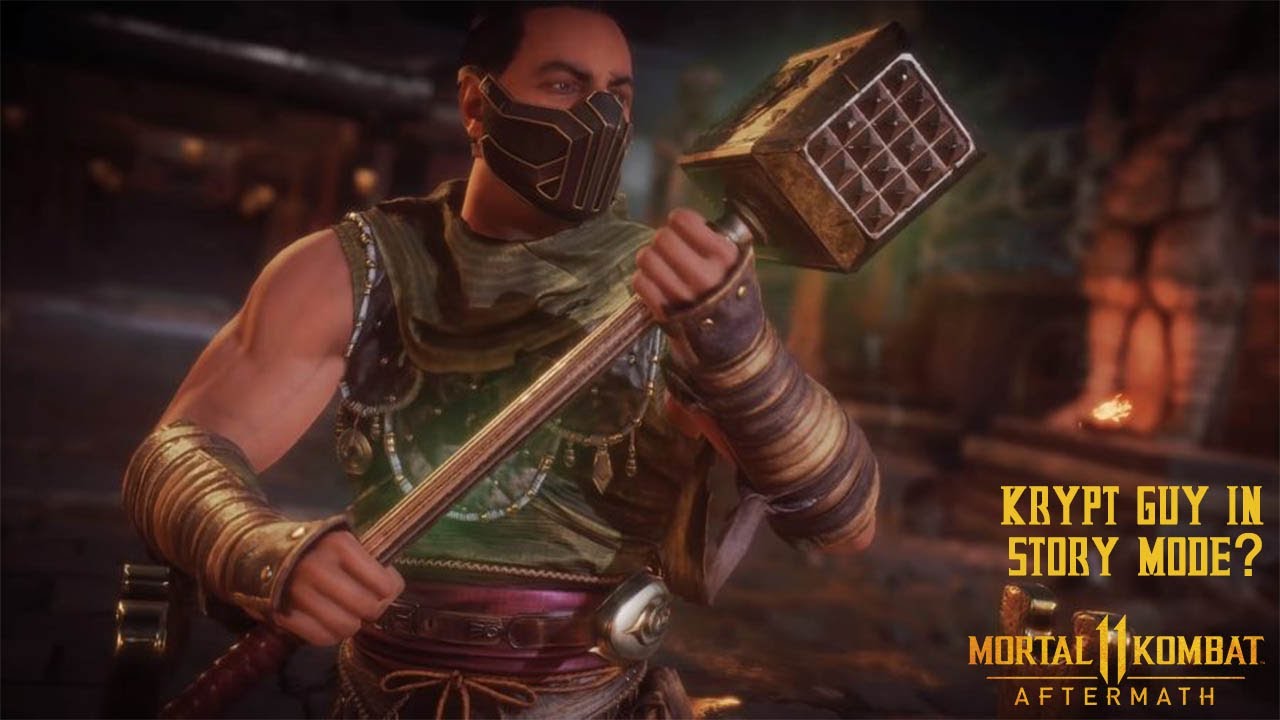 Mortal Kombat 11 - Aftermath Krypt Guy In Story Scene HD[1080P] - YouTube