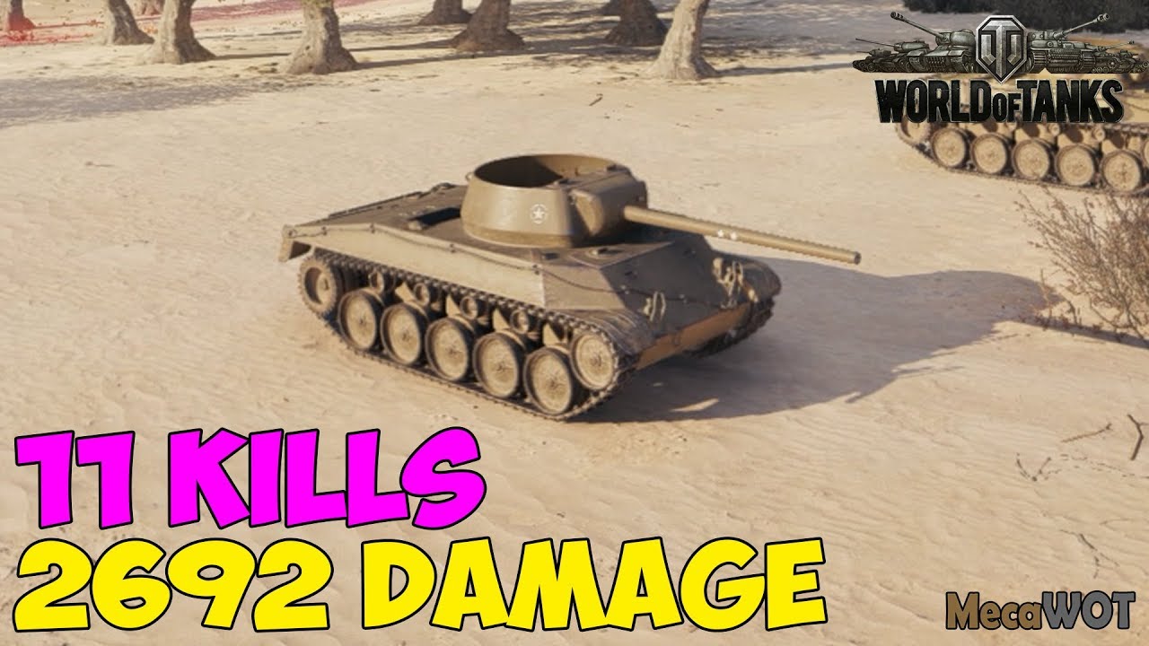 World of Tanks | T67 | 11 KILLS | 2692 Damage - Replay Gameplay 4K 60 ...