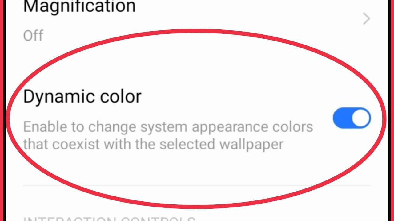 What is Dynamic color & Turn ON/OFF this feature in itel || Infinix ...