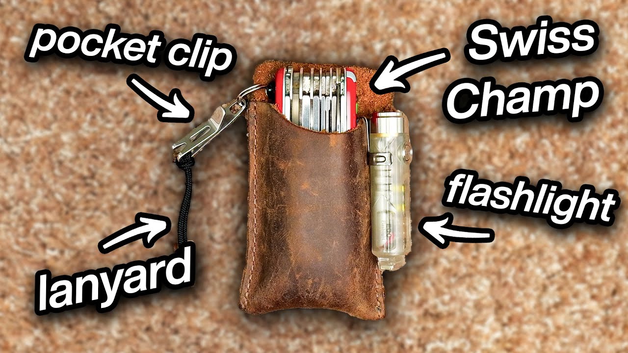 I found the PERFECT way to EDC the Swiss Champ - YouTube