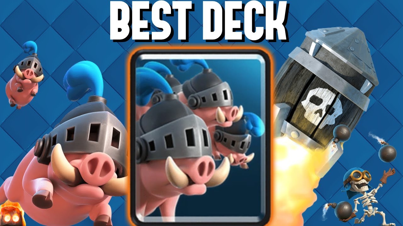 *BEST* ROYAL HOGS DECK FOR THE NEW META! - Clash Royale - YouTube