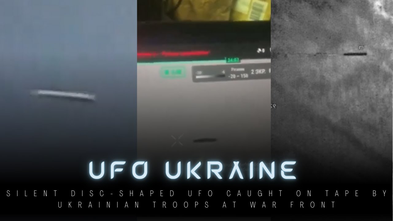 UFO / UAP Caught on Tape by Ukrainian Troops at War Front. Silent Disc ...