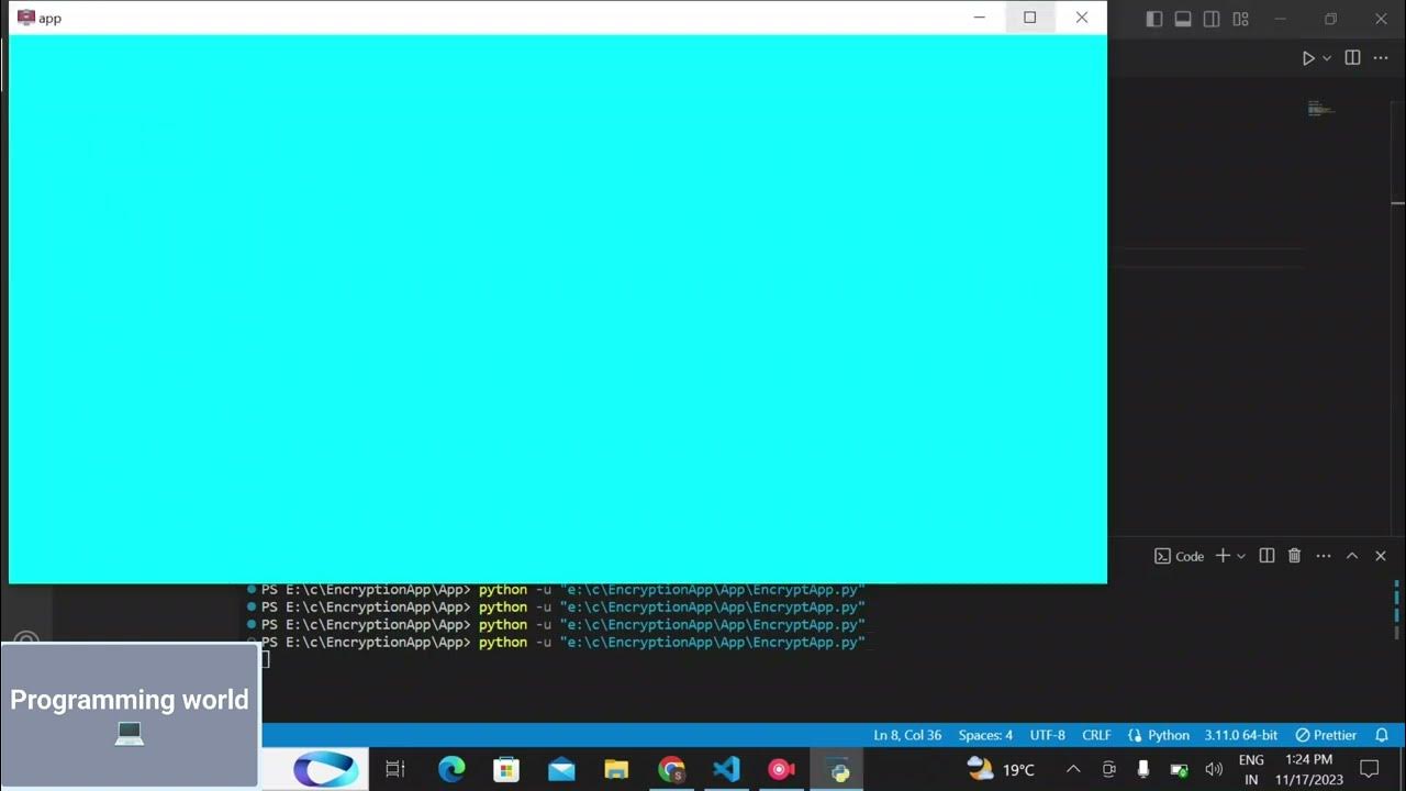 HOW TO MAKE WINDOW IN TKINTER - YouTube