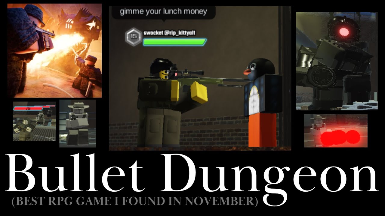 Playing Bullet Dungeon (RPG GAME) - YouTube