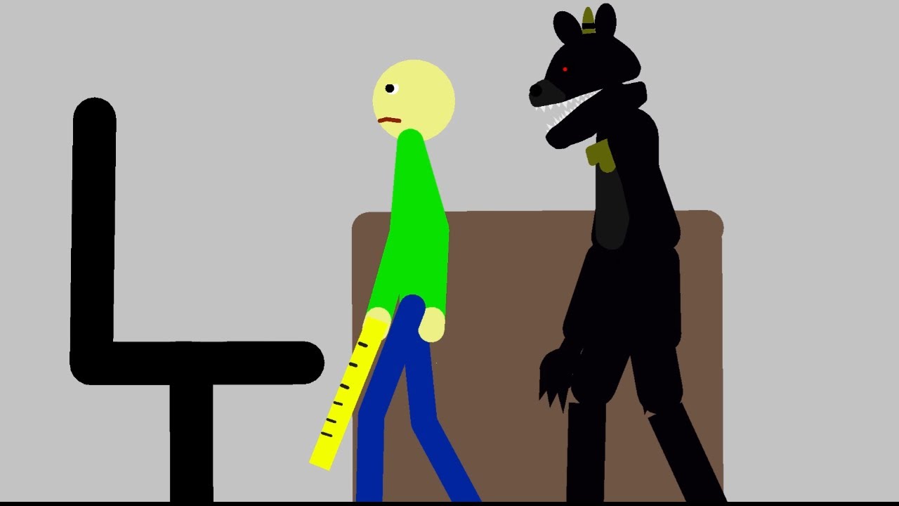 Nightmare (FNAF) vs Baldi (Baldi’s Basics) - YouTube