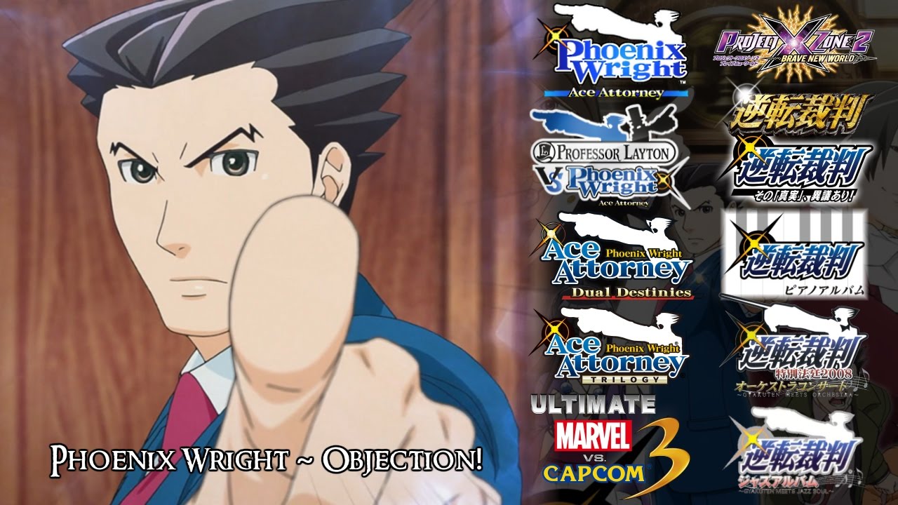 Ace Attorney: All Phoenix Wright ~ Objection! 2001 Variations 2016 ...