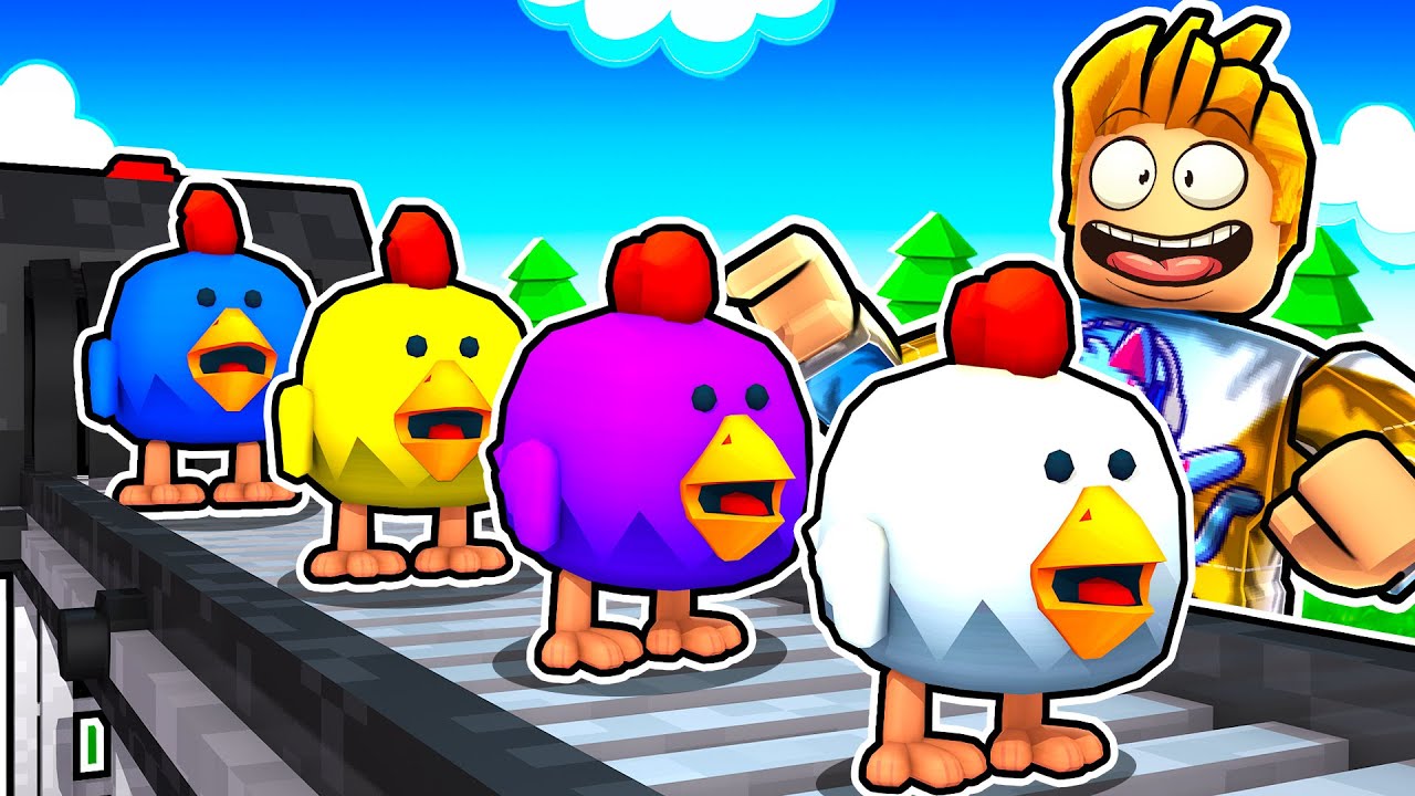 I Built The Biggest Chicken Farm With 7,544,563 Eggs In Roblox - YouTube
