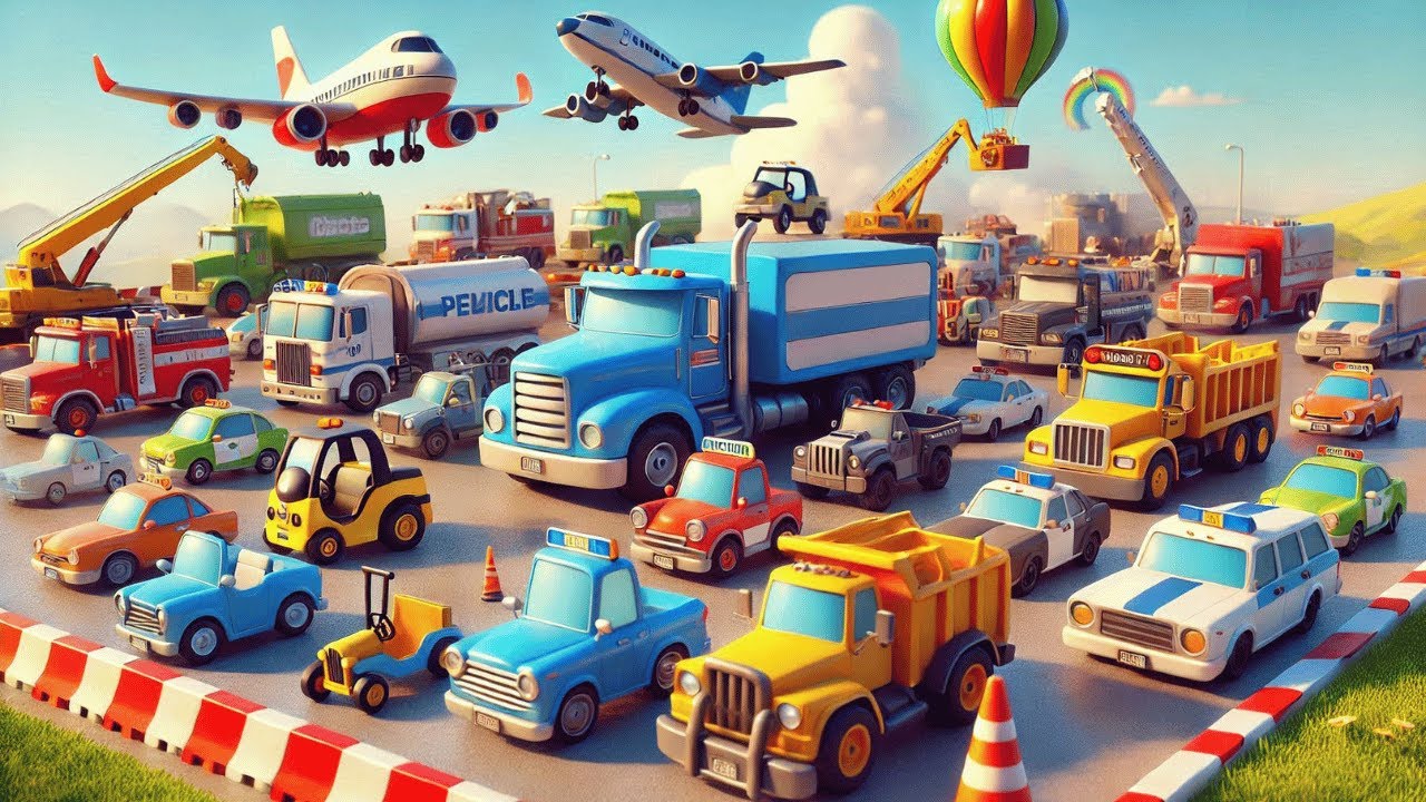 A to Z Journey: Discover 26 Fascinating Vehicles for Kids! - YouTube