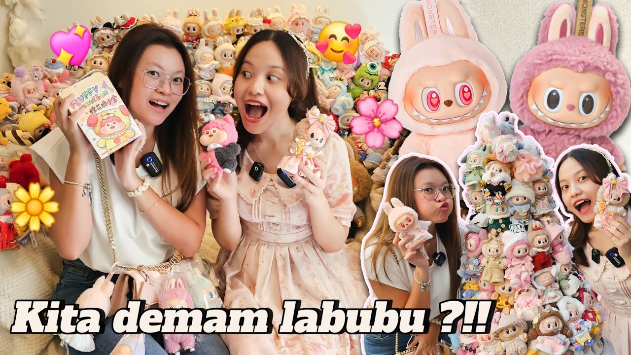Labubu, labu labu LABUBU !! Pergi ke labubu cafe bersama bestie ...
