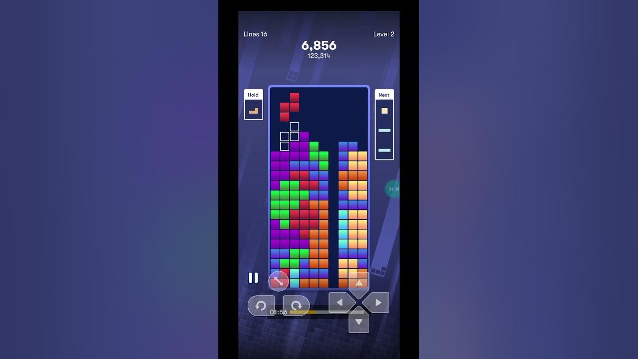 Quick play with 6-3 stacking setup and Tetris clears only (first take) - YouTube