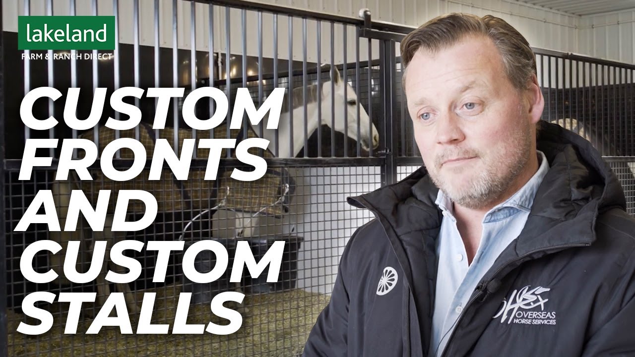 Lakeland Customized The Horse Stalls of an Overseas Quarantine Facility ...