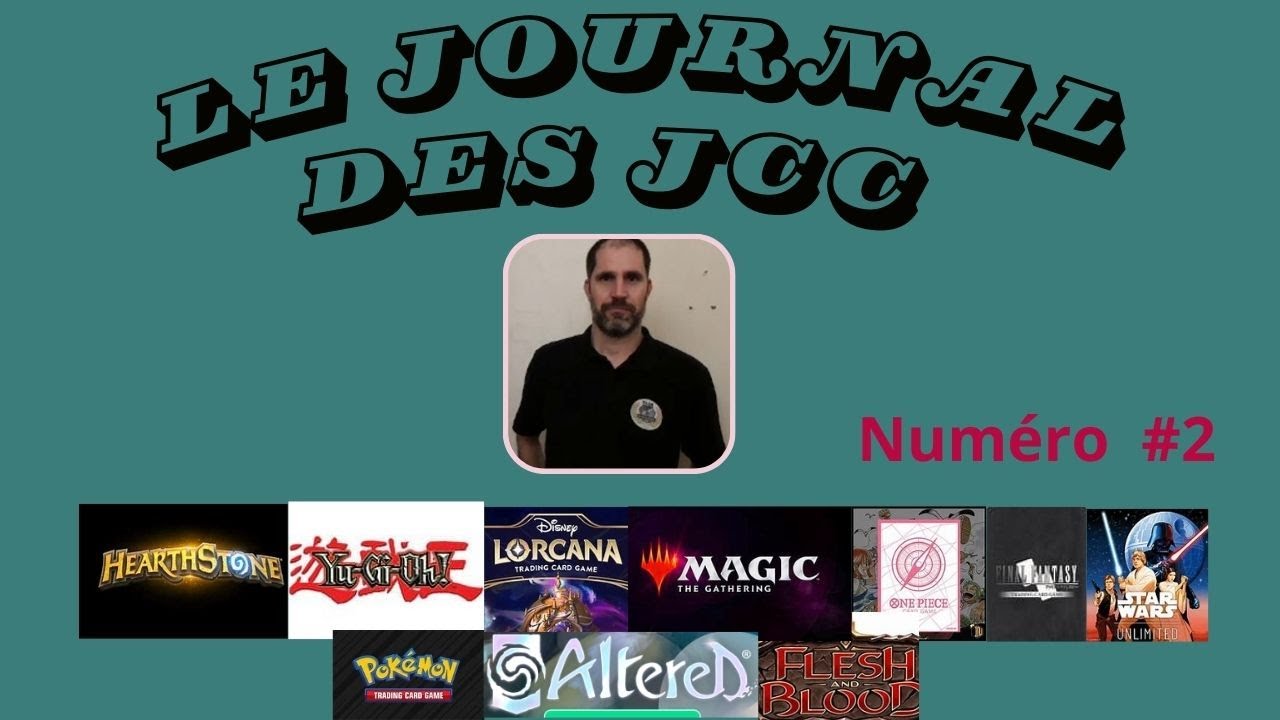 Le journal des JCC, les jeux de cartes à collectionner #2 - YouTube