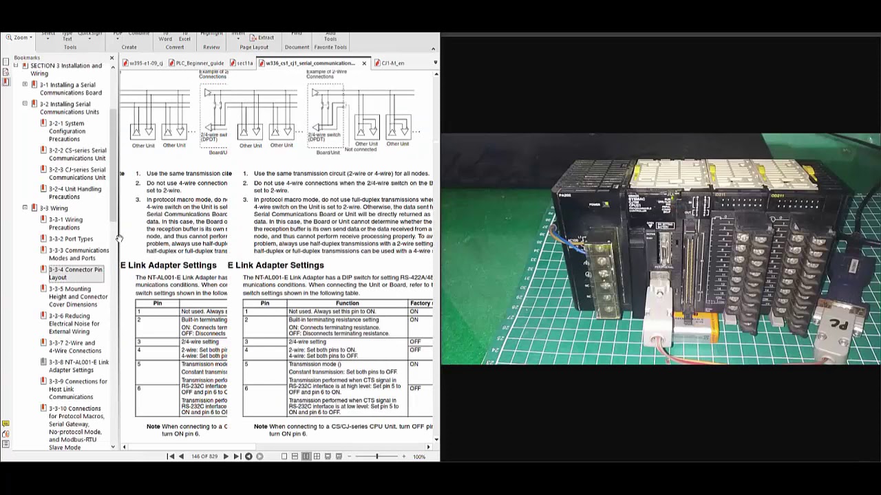 Pengenalan PLC Omron CJ1M - YouTube