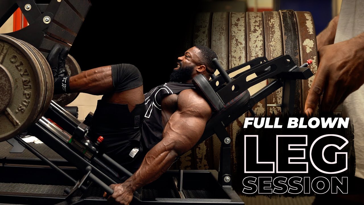 Full Blown Leg Session // IFBB PRO MARC HECTOR - YouTube