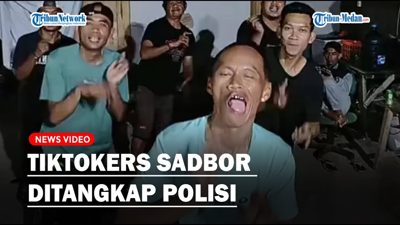 SADBOR DITANGKAP POLISI, Diduga Promosikan Judi Online Live TikTok ...