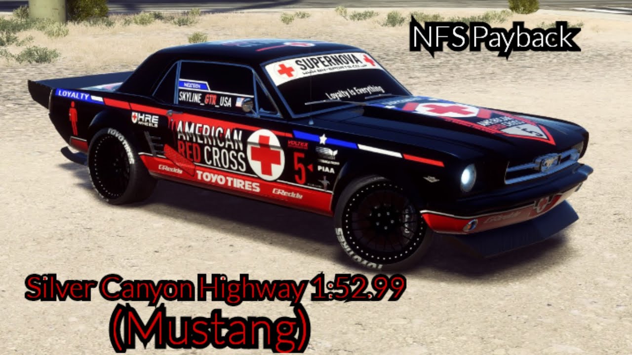 NFS Payback [Silver Canyon Highway 1:52.99] Mustang PB - YouTube