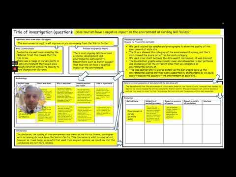 Paper 3 GCSE Geography AQA Fieldwork Walk Through and Write UP - OMG ...