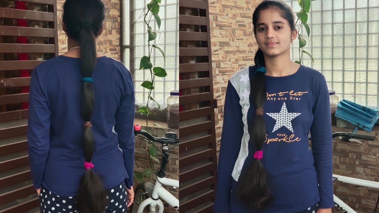 How to cut Split Hairs and Maintenance /Healthy hair care tips - YouTube