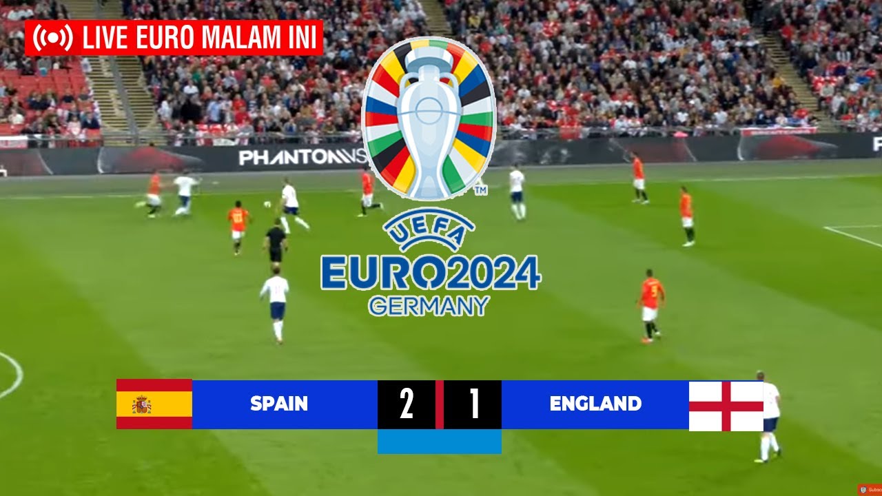 🔴 LIVE RCTI SPANYOL VS INGGRIS FINAL EURO 2024 - Live Euro 2024 Malam ...