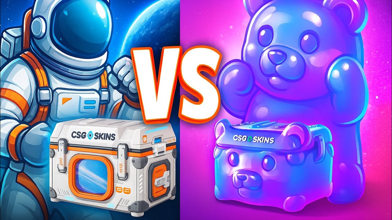 OTWIERAMY ASTRO ORAZ GUMMY BEAR CASE NA CSGO SKINS!!! - YouTube